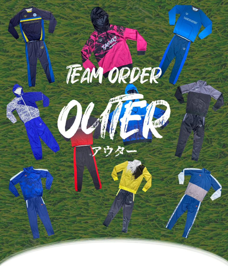 アウターのチームオーダー | TANUKI FACTORY