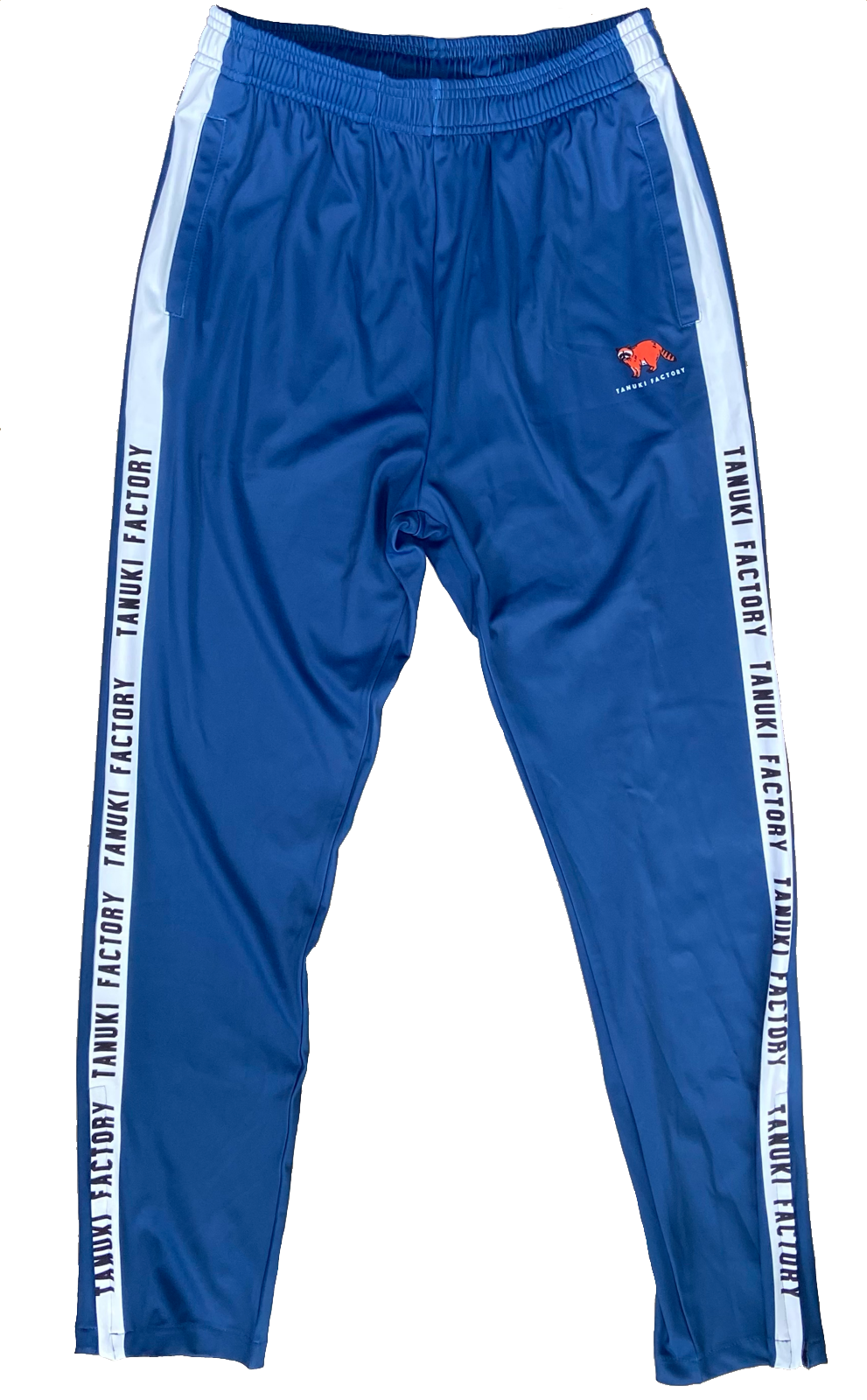 ユニフォームオーダー事例| 青色ユニフォームフォームデザイン| TANUKI FACTORY